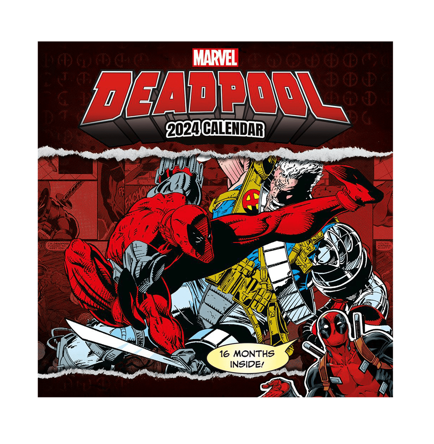 Buy Deadpool 2024 Square Calendar Online In India