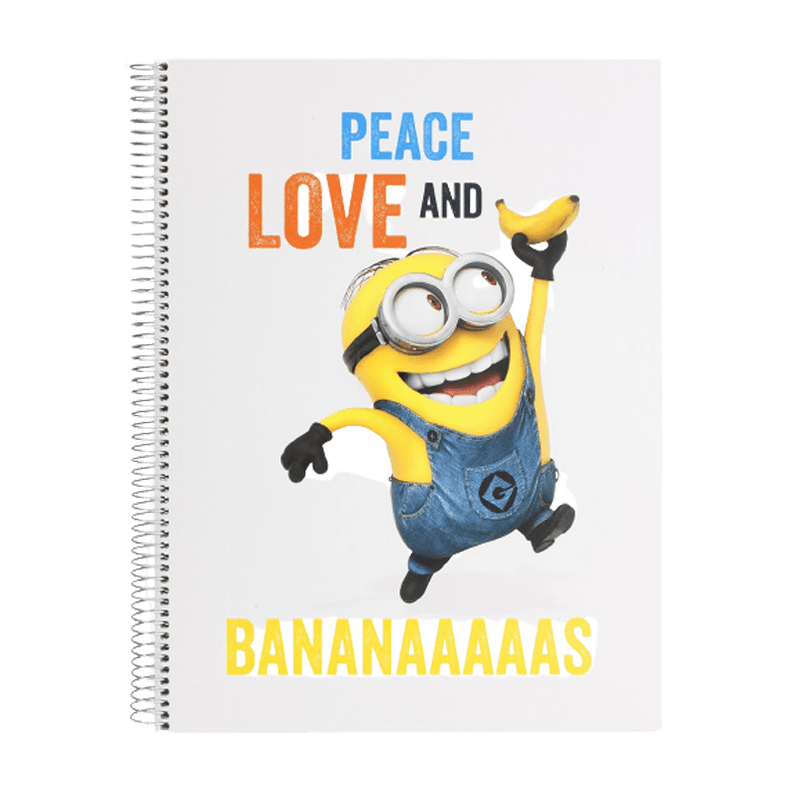 Shop Minions Love Peace A4 Diary Online In India