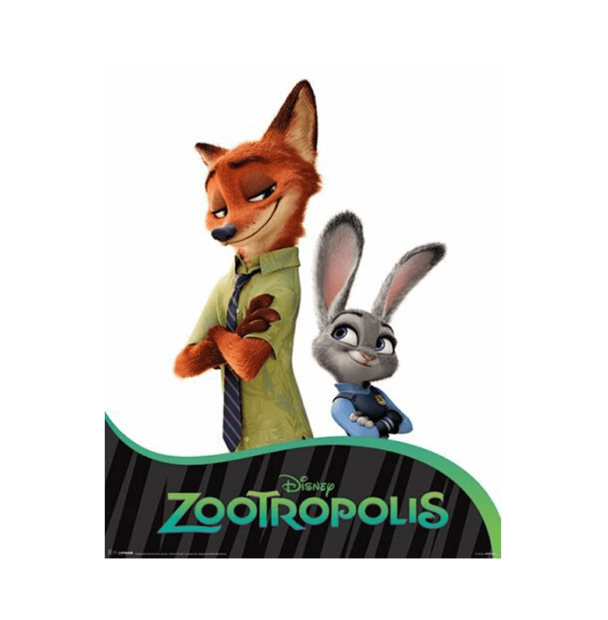 Zootropolis Characters Mini Poster — www.entertainmentstore.in